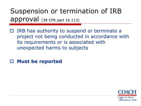 Ppt Reporting Adverse Events To The Irb Powerpoint Presentation Free