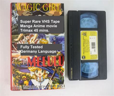 Magic Girl Orga Pal Clam Shell German Deutsch Language Anime Vintage
