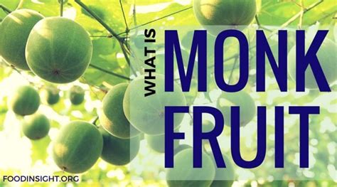 Everything You Need To Know About Monk Fruit Sweeteners Food Insight