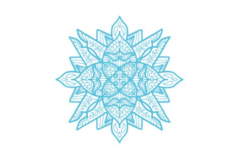 Third Eye Chakra Mandala Svg Cut File By Creative Fabrica Crafts