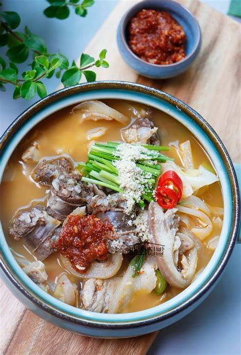 얼큰 순대국 만들기 순대국다대기 해장에좋은음식 사골육수 해장국 만들기 순대요리 네이버 블로그