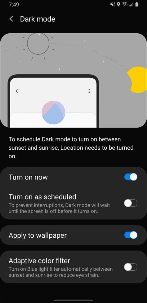 How To Enable Dark Mode On Your Samsung Galaxy Phone Android Central