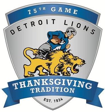 New Thanksgiving Day Logo For Detroit Lions Sportslogosnet News
