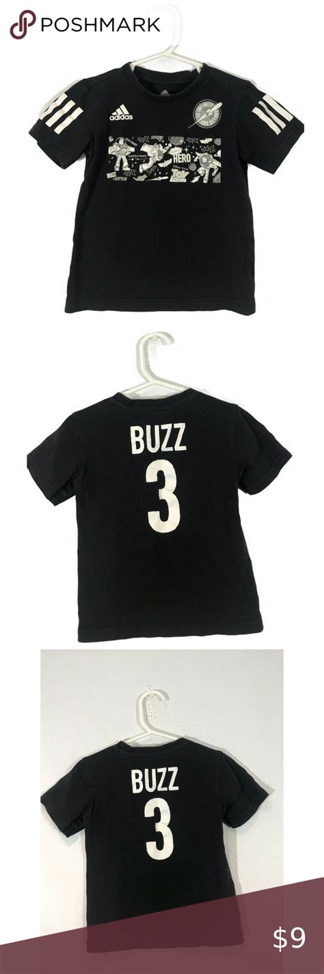 Adidas Buzz Lightyear Soccer Jersey Shirt 4t Jersey Shirt Clothes Design Shirts
