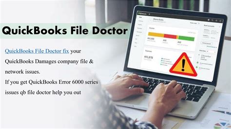 PPT QuickBooks File Doctor Fix Your Damaged Company File Or Network PowerPoint Presentation