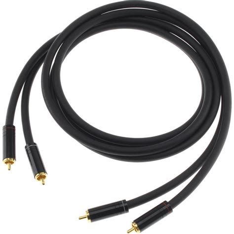 Audiophonics Stealth Rca Câble De Modulation Rca Rc 0 75m La Paire