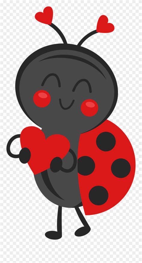 Download Bug Clipart Valentine Valentines Ladybug Clip Art Png