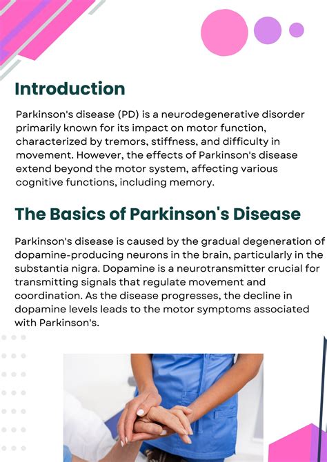 Ppt The Interplay Between Parkinsons Disease And Memory Function