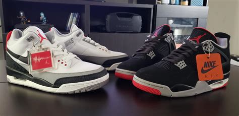 Got My Tinker 3s And Bred 4s From Firecloud R Sneakerreps