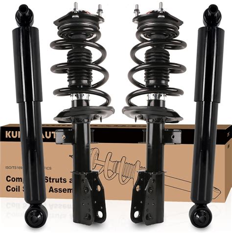 Amazon.com: KUIPERAUTO Front + Rear Complete Struts Assembly 172518 349125 Compatible for 2009 ...