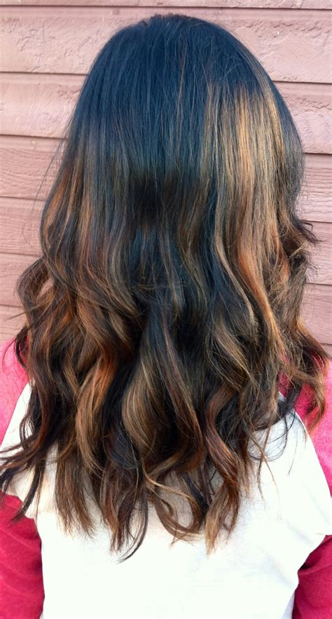 Ombré Brown Hair Curls By Jessica Recchia Hair Curled Hairstyles