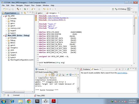Regarding Error In C6678 Gpio Processors Forum Processors Ti E2e