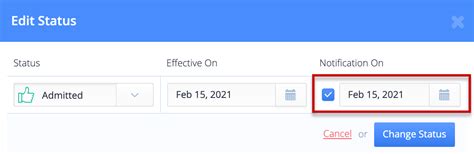 Changing An Applicant S Status And Sending Automated Notifications