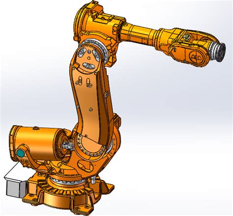 Abb Irb6640 235 2550六轴关节机器人solidworks 2016模型图纸下载 懒石网