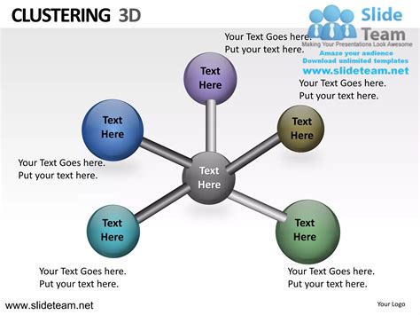 Clustering 3d Powerpoint Ppt Templates Ppt Free Download