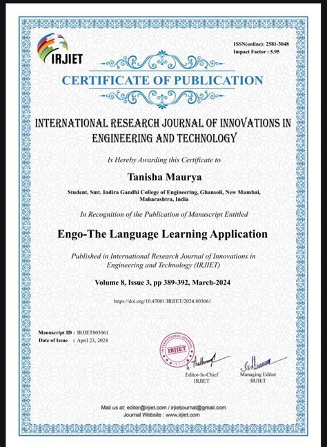 Tanisha Maurya On Linkedin Research Ai Innovation Languagelearning