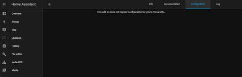 This Add On Does Not Expose Configuration For You To Mess With