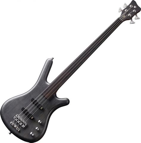 Warwick Pro Gps Corvette Ash 5 String Fretless Nirvana Black Satin