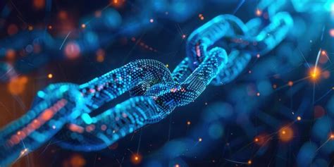 secure transactions blockchain concept premium ai generated image