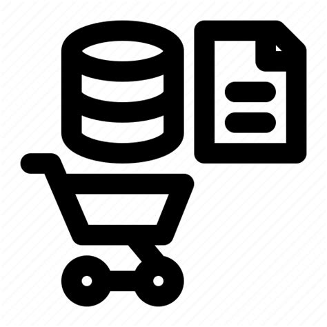 data mart database big warehouse market icon download on iconfinder