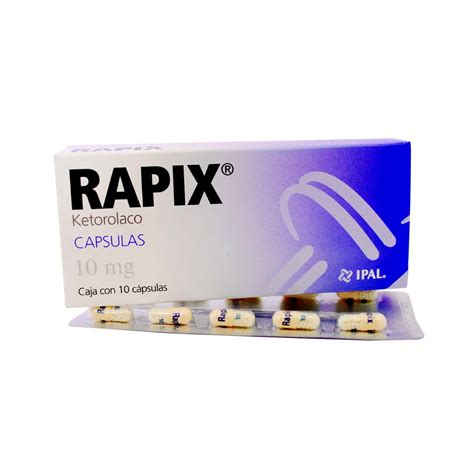Rapix 10mg C10 Capsulas Farmacia Amanda
