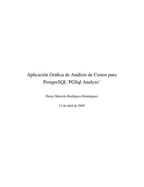 pdf de programación aplicación gráfica de análisis de costos para