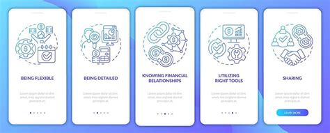 Mobile App Screen Featuring Emerging Technology Concepts For Onboarding Processes Vector Kit