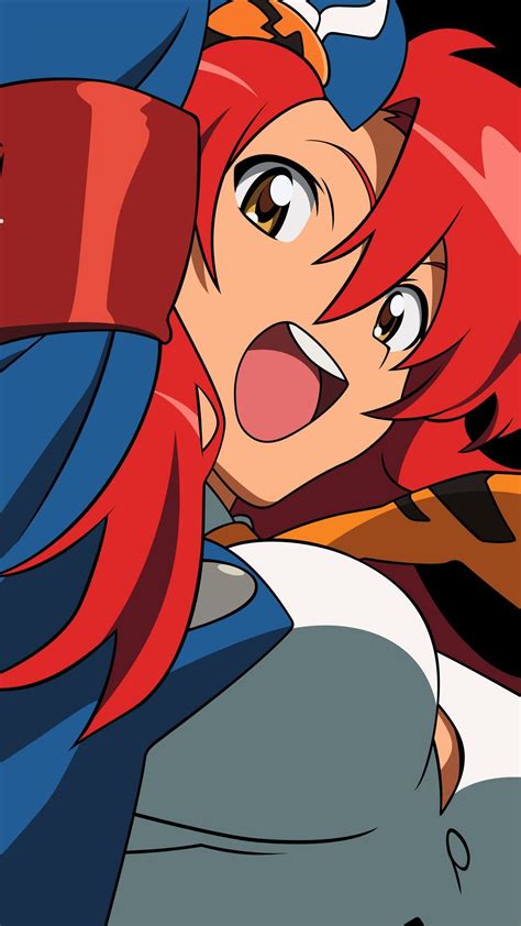 Gurren Lagann Yoko Phone Wallpapers Wallpaper Cave