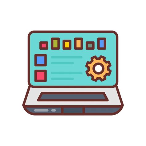 Data Monitoring Icon In Vector Logotype 40814209 Vector Art At Vecteezy
