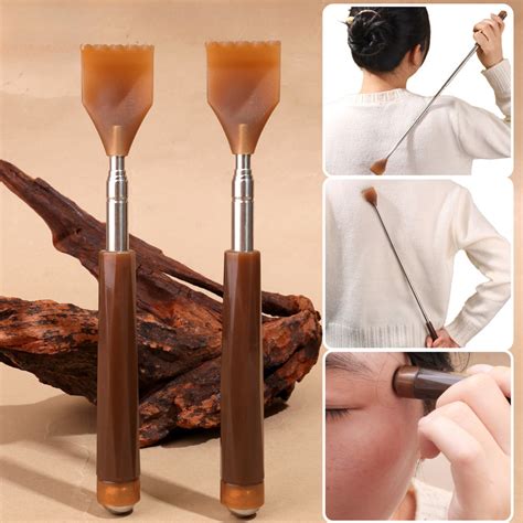 Extendable Magnetic Ball Back Scratcher Massage Relax Tools Portable