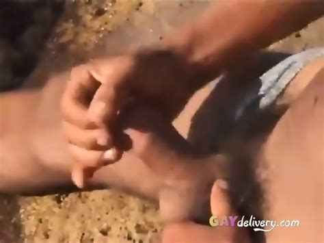 Tunisian Twink Wanks His Big Arab Dick Near The Beach