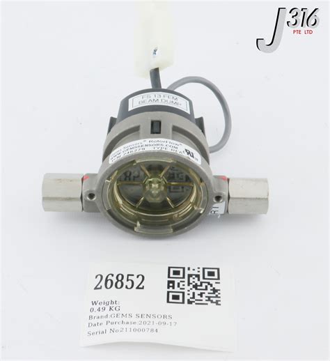 GEMS SENSORS TYPE RFA ROTOR FLOW AXCELIS J Gallery