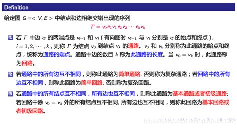 离散数学学习笔记——第八讲——图论基础（72图的连通性——1通路和回路）离散数学回路怎么求 Csdn博客