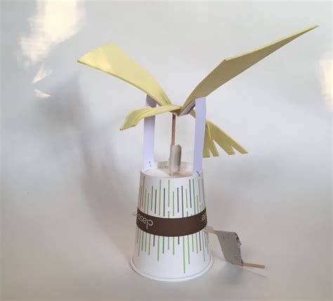 Fabriquer Un Automate Avec Un Gobelet De Carton Toysfab