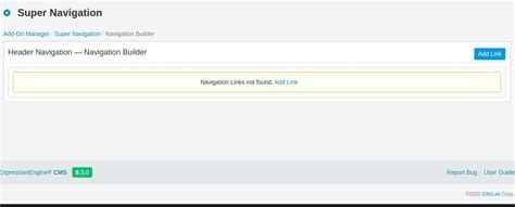 Create Edit Navigation Links Super Navigation Amici Infotech Documentation