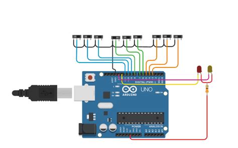 Circuit Design Water Management System Tinkercad