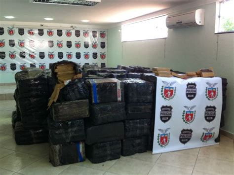 G Polícia apreende cerca de toneladas de maconha no oeste do