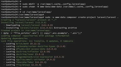 How To Install Laravel Php Framework On Ubuntu 2404