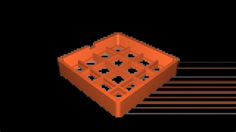 4x4 Arduino Pro Micro Macropad By Mattoyo Download Free Stl Model
