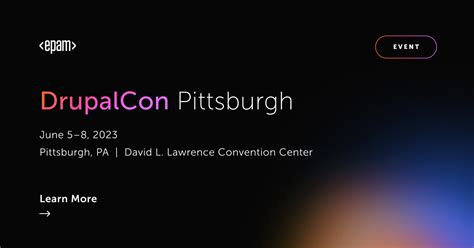 Visit Our Booth At Drupalcon 2023 Epam