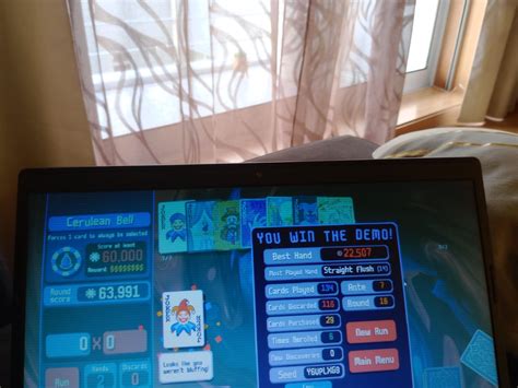 Just Did An Amazing Straight Flush Run Rbalatro