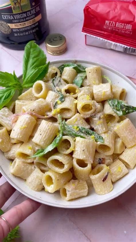Lemon Herb Pasta By Sarahliciouseats Colavita Recipes Video