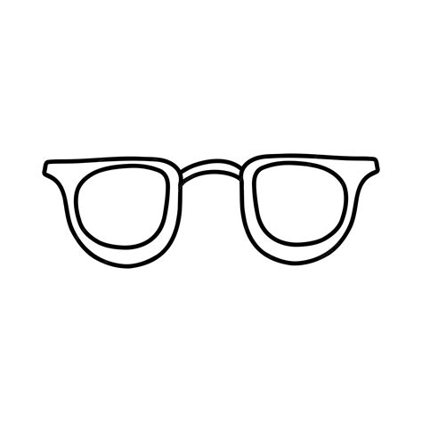 Premium Vector Hand Drawn Doodle Glasses Vector Sketch Illustration