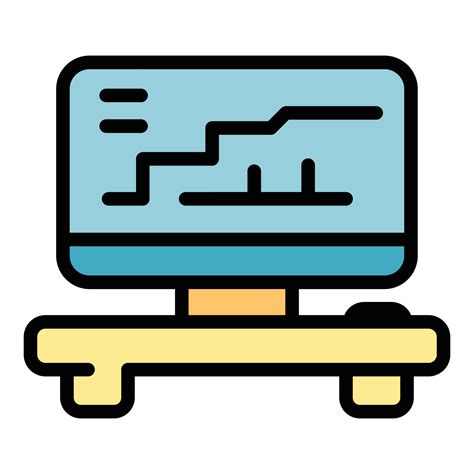 Ergonomic Equipment Icon Color Outline Vector 15204585 Vector Art At Vecteezy