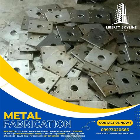 Base Plates Metal Plate Ms Plates Mounting Plate Foundation