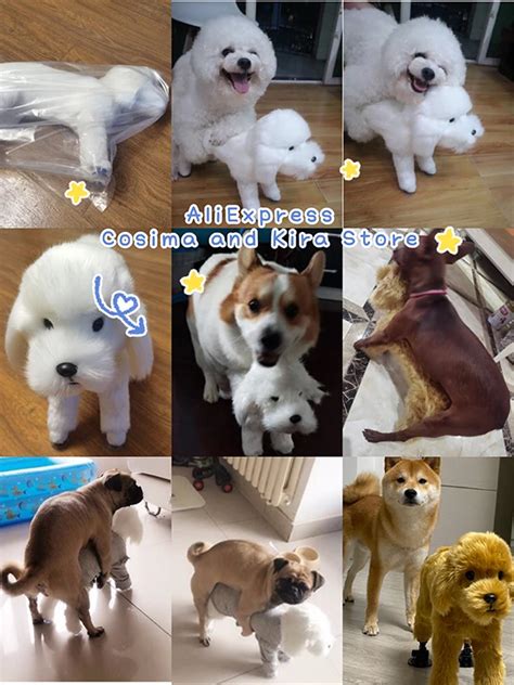 Generic Dog Sleep Estrus Toy Estrus Male Vent Plush Poodle Vent Fire