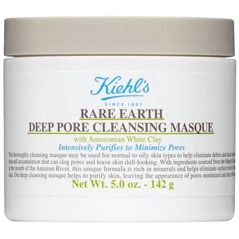 Kiehls Rare Earth Pore Cleansing Masque 125ml Women Face Masks