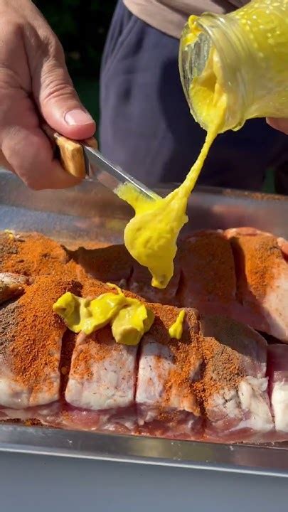 Рецепт ЗАПЕЧЕННЫХ рёбер на УГЛЯХ мясо Cooking Youtube