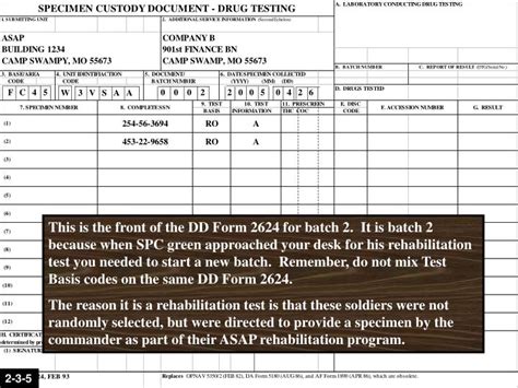 Dd Form 2624 Printable Form 2025