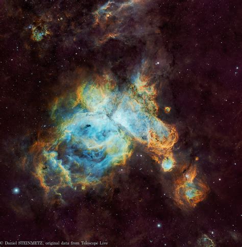 Ngc3372 Carina Nebula Telescope Live
